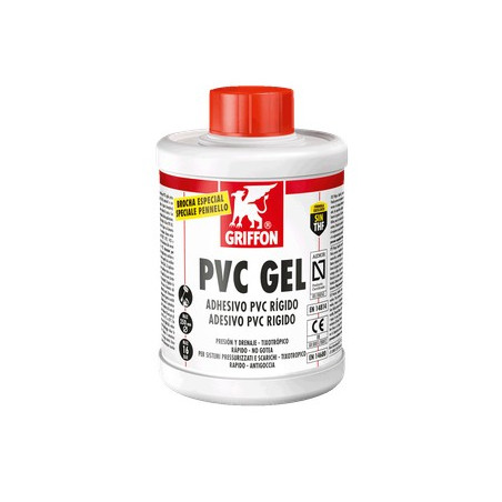 Adhesivo PVC Rígido GRIFFON PVC GEL 1000 ML.