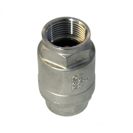 Válvula Retención Inox AISI 316 Rosca Hembra